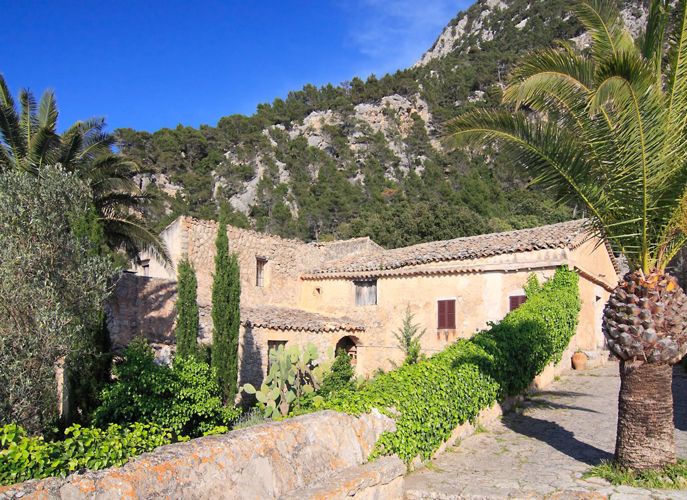 La ciudad de Valldemossa en Mallorca