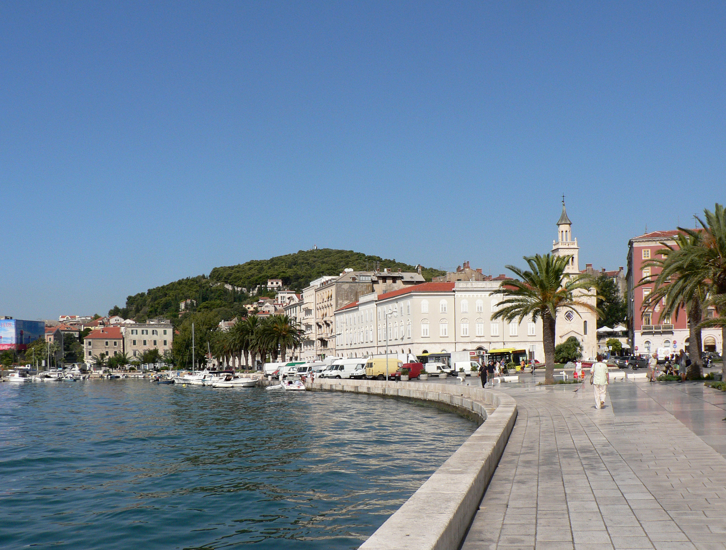 La ville de Split en Croatie